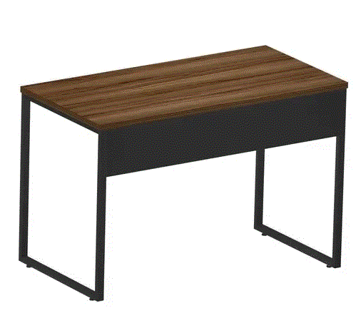 Mesa De Trabalho Reta Maranello M25 Retangular pé tubular | FTS Móveis