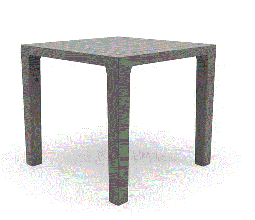 Mesa Restaurante Plaxmetal NIALA pvc | FTS Móveis